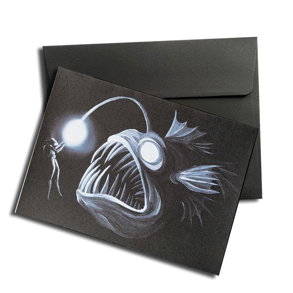Anglerfish Card – The Black Heart Co.